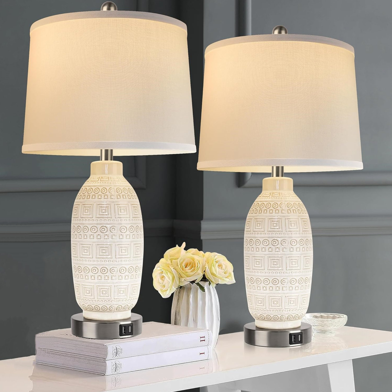 Union Rustic Kamyla Ceramic Table Lamp | Wayfair