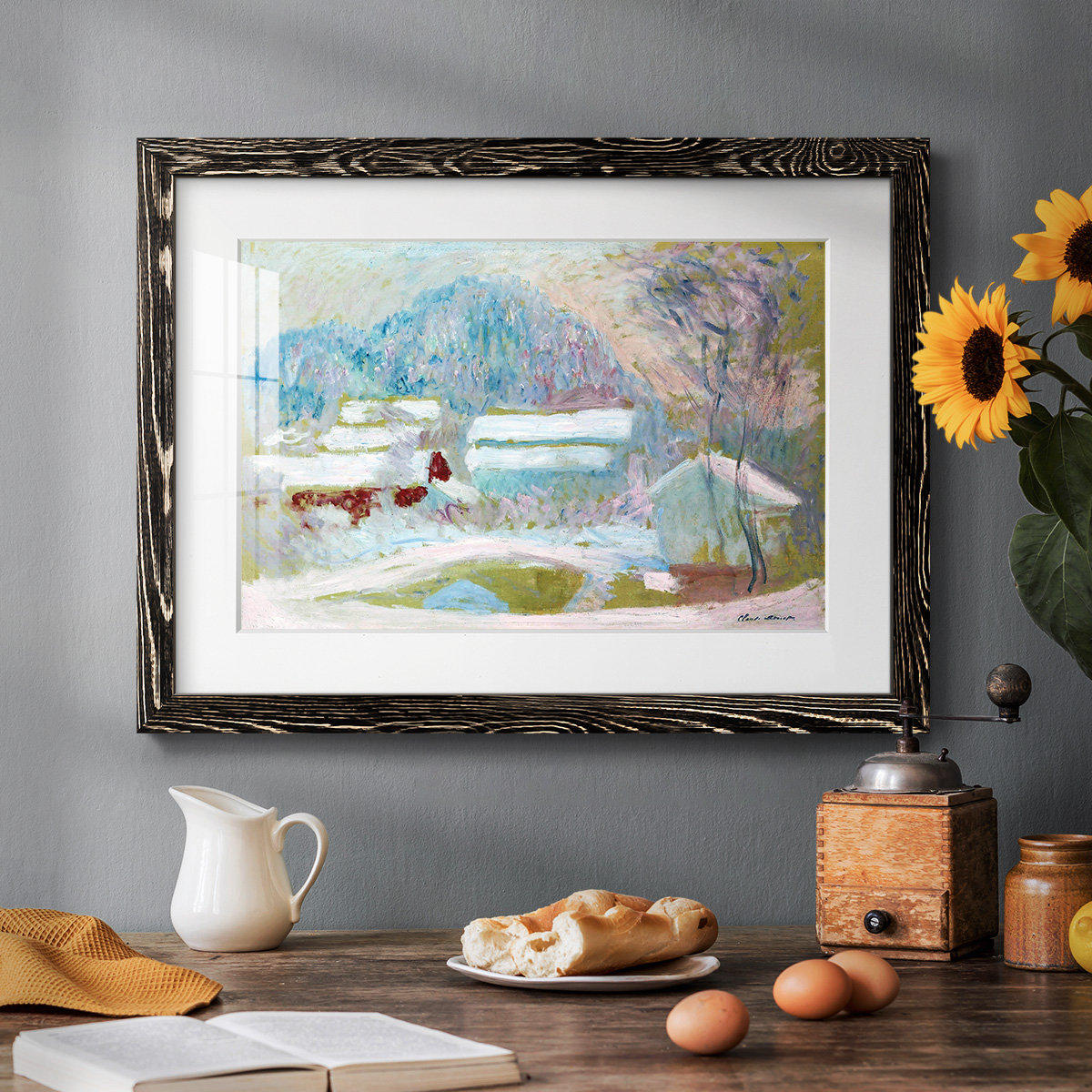 Vault W Artwork Norwegian Landscape, Sandviken, 1895 - Single Picture ...