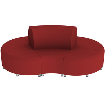 Factory Direct Partners Pro Series Connect Curved Wave Seating, 10 ...
