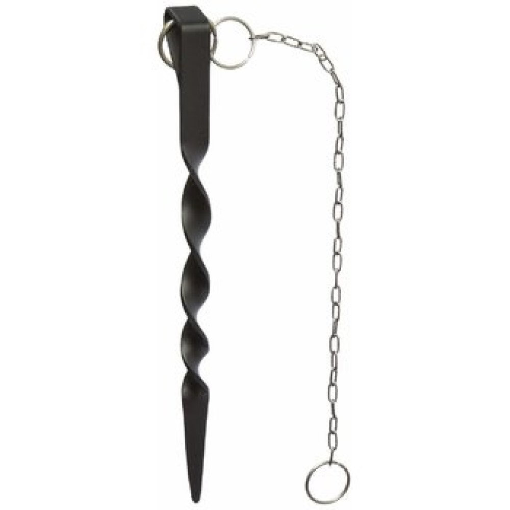 Monarch Rain Chains Powder Coated Iron Rain Chain Anchoring Stake ...