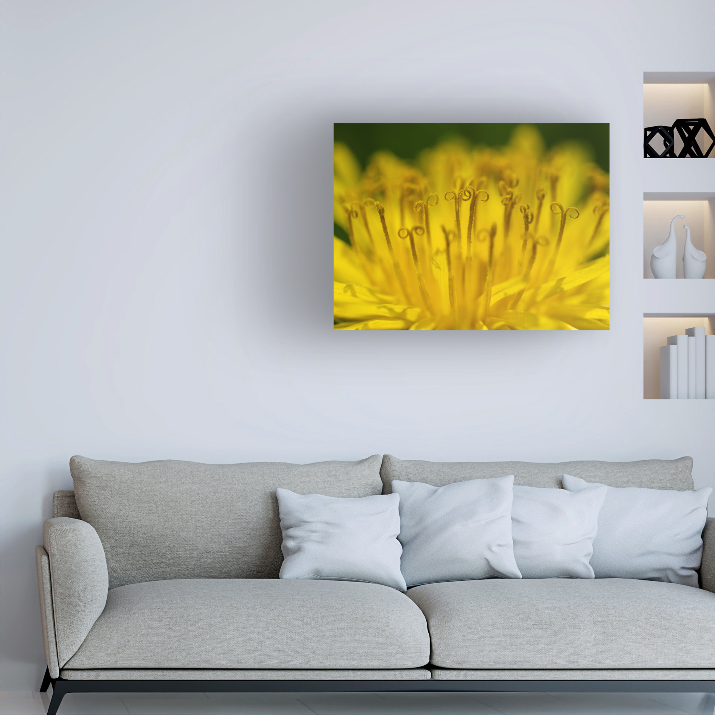Ebern Designs Suzanne Bonin Dandelion Canvas Art | Wayfair