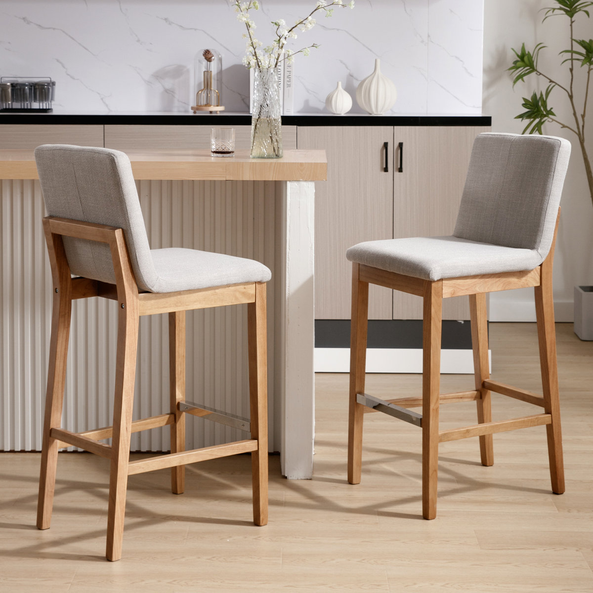 Wildon Home® Braschi 30'' Stool & Reviews | Wayfair