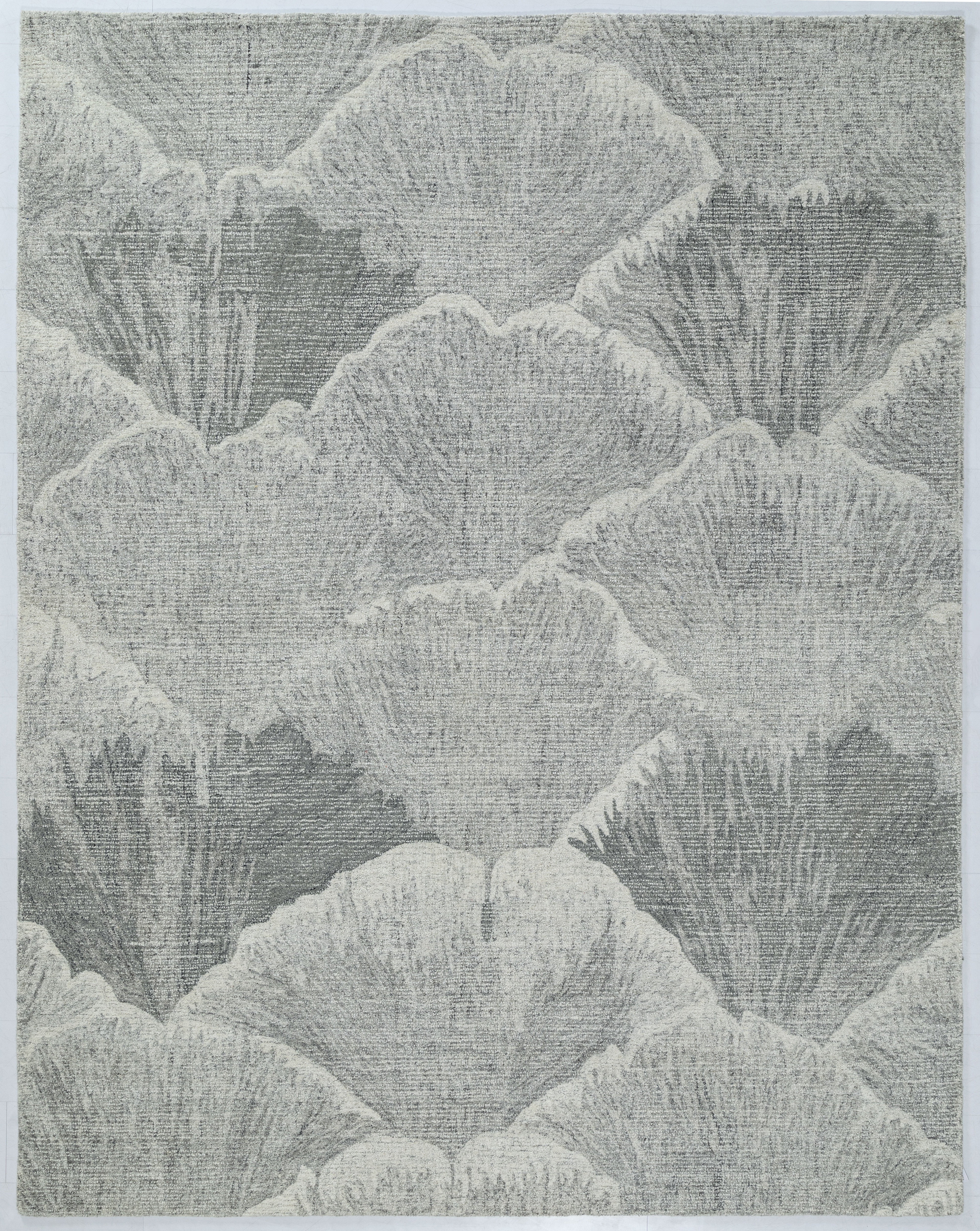 NuStory Gingko Hand Tufted Gray Area Rug | Wayfair