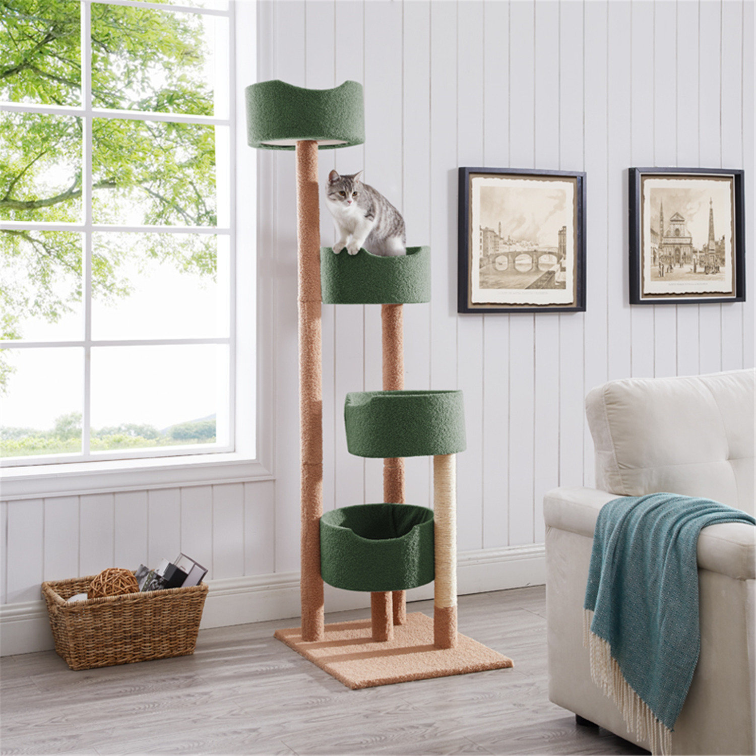 Tucker Murphy Pet™ Tottenham 65'' H Cat Tree & Reviews | Wayfair
