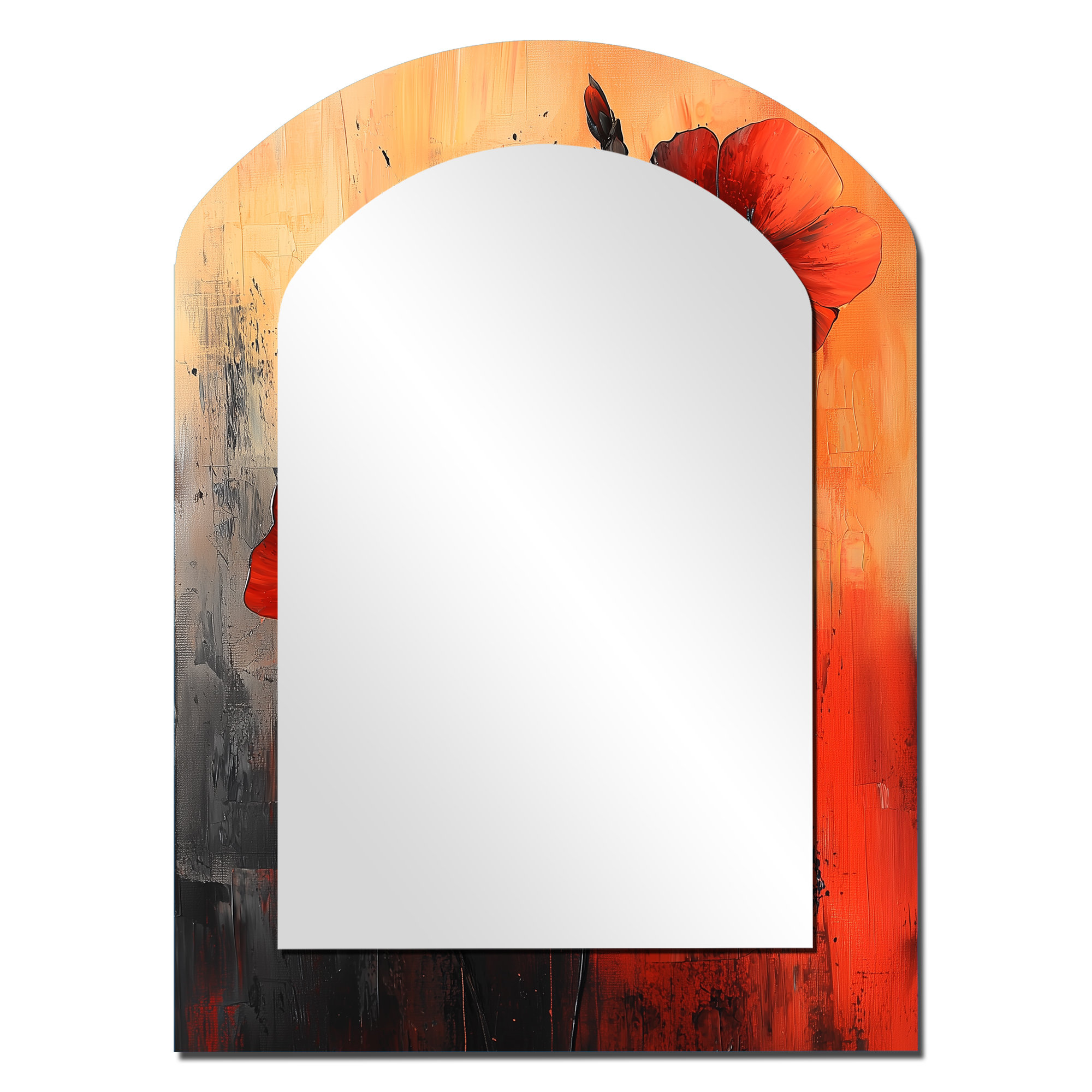 Astoria Grand Burning Geraniums In Fiery Shades Expression I ...