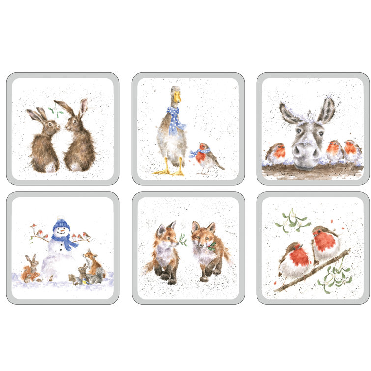 Wrendale Designs Christmas Coasters & Reviews | Wayfair.co.uk