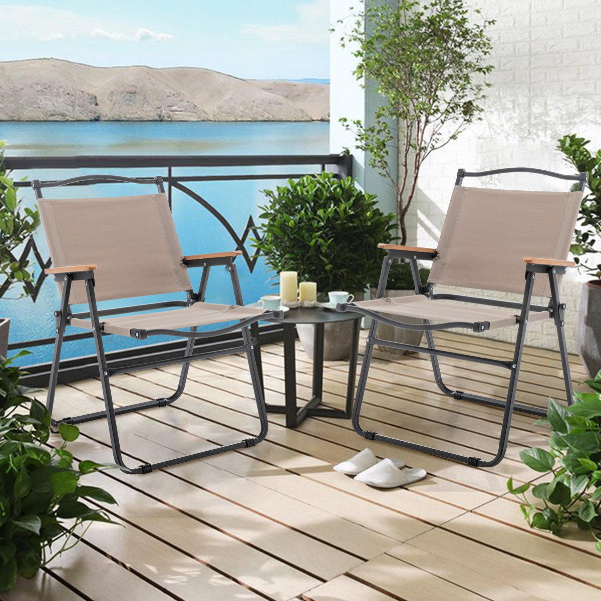 Arlmont & Co. Shierra Folding Camping Chair & Reviews | Wayfair