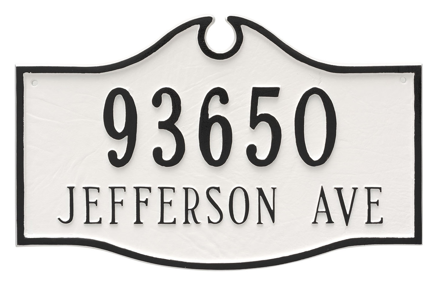 Montague Metal Products Inc. Colonial Estate 2 Line Address Plaque ...