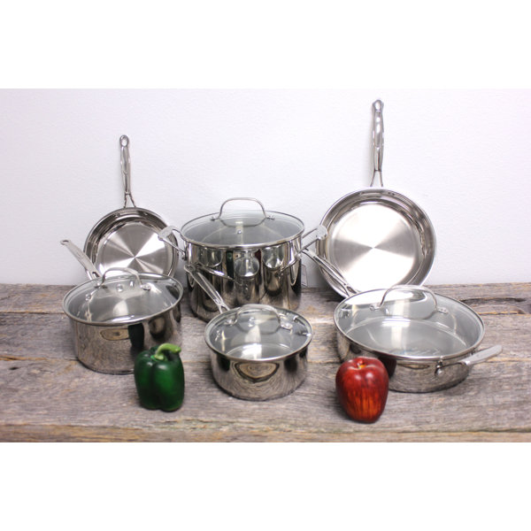 BergHOFF International EarthChef Stainless steel Cookware Set & Reviews ...