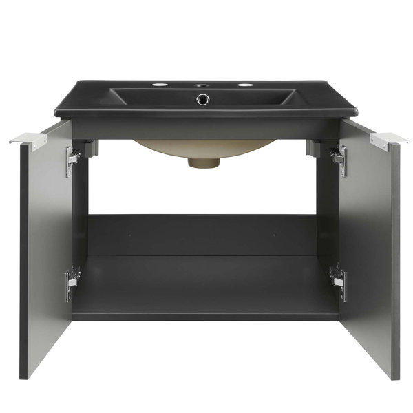 Ebern Designs Rela 24.5'' Single Bathroom Vanity with Top | Wayfair