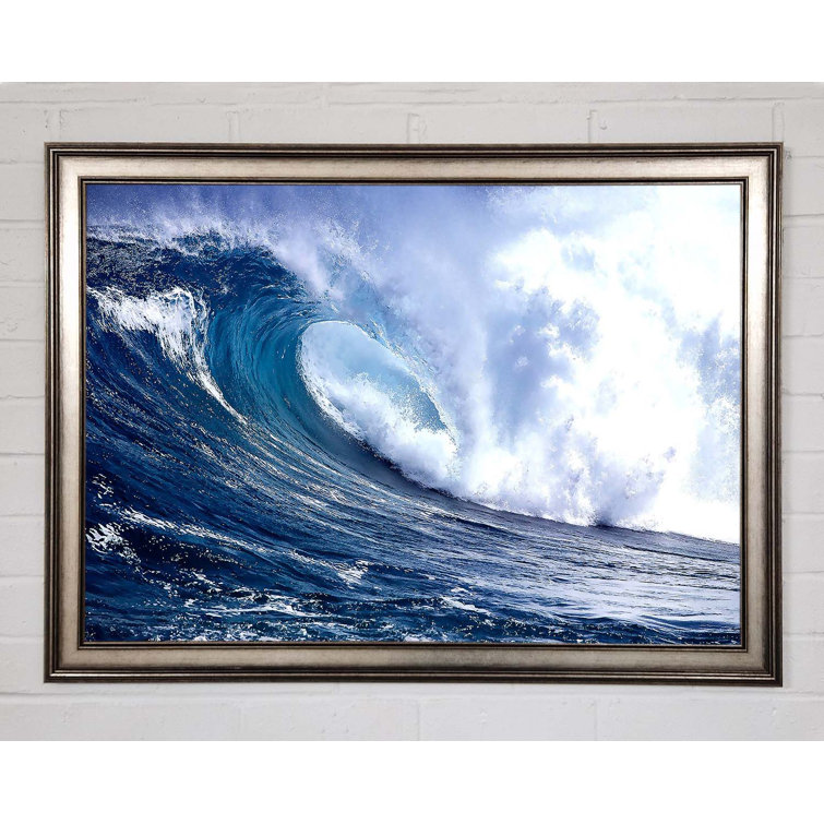 Highland Dunes Ocean Waves - Single Picture Frame Art Prints | Wayfair ...