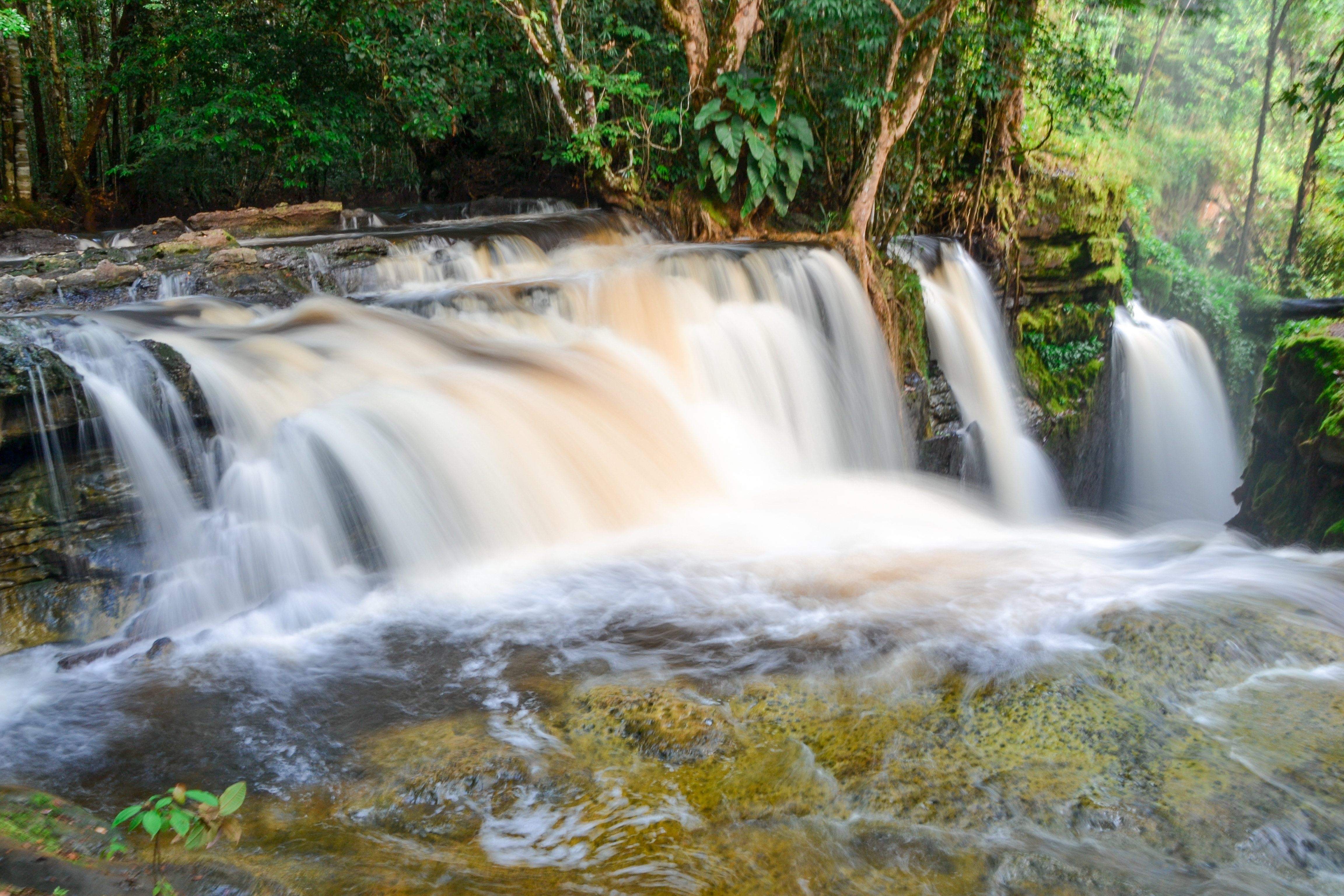 Union Rustic Sanctuary Waterfall, Brazil - Wrapped Canvas Photograph ...