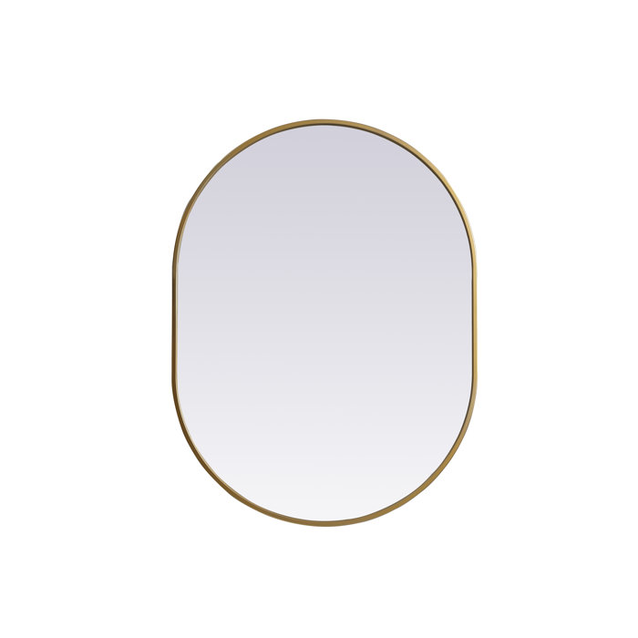 Sabine Metal Pill Wall Mirror & Reviews | Joss & Main