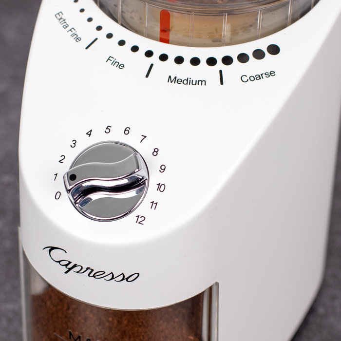 Capresso Infinity Plus Electric Conical Burr Coffee Grinder & Reviews ...