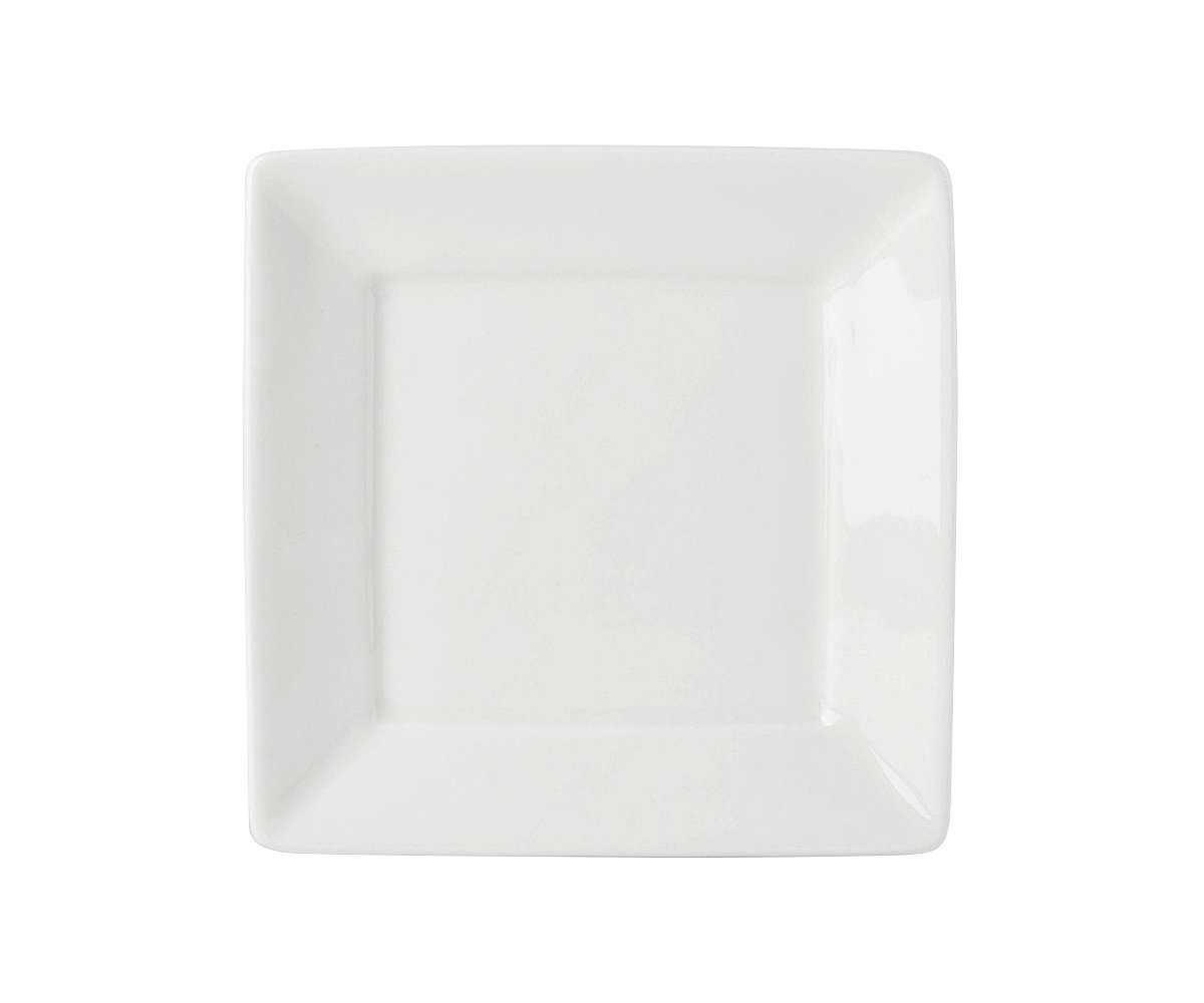 Tuxton Napa 6-Inch Square Plate | Wayfair
