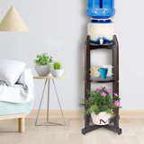 Rebrilliant Natural Solid Wood Water Dispenser Floor Stand (32.8" Hight ...