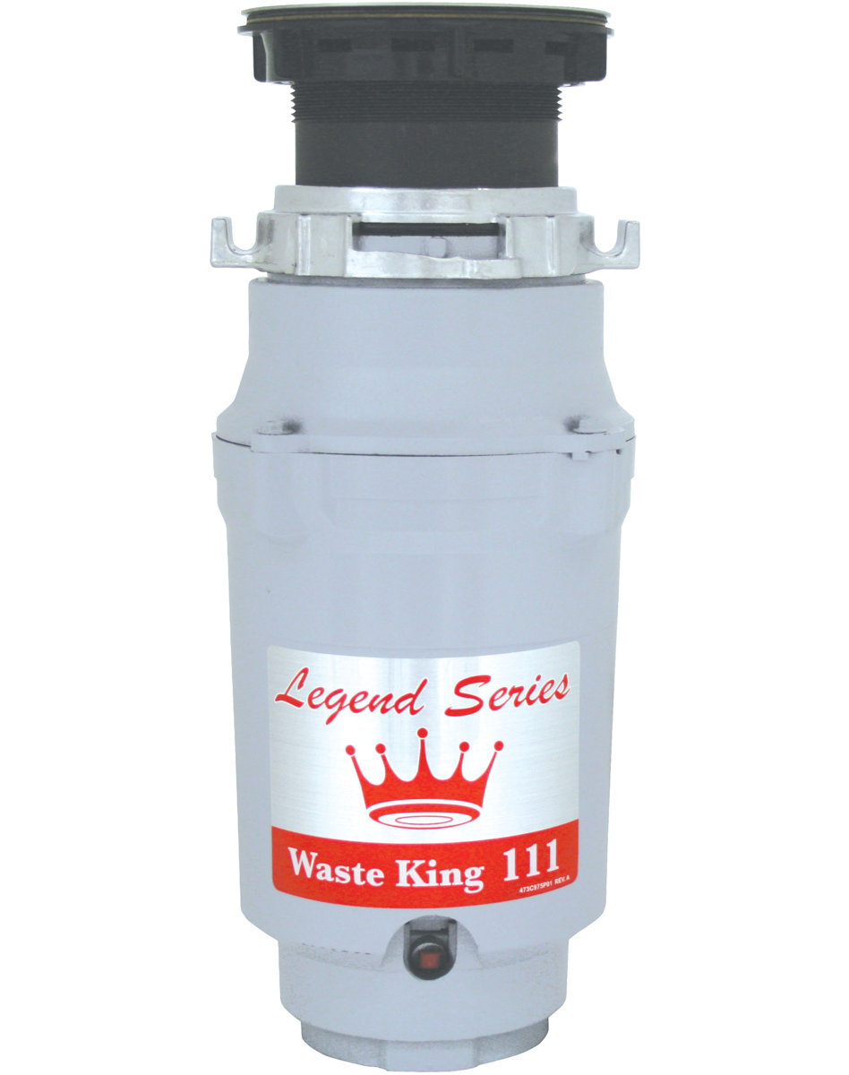 Waste King Legend Series EZ-Mount 1/3 HP Continuous Feed Garbage ...