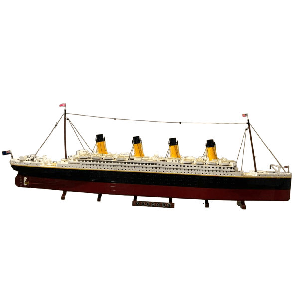Longshore Tides Avigail Belia RMS Titanic Building Replica Model ...
