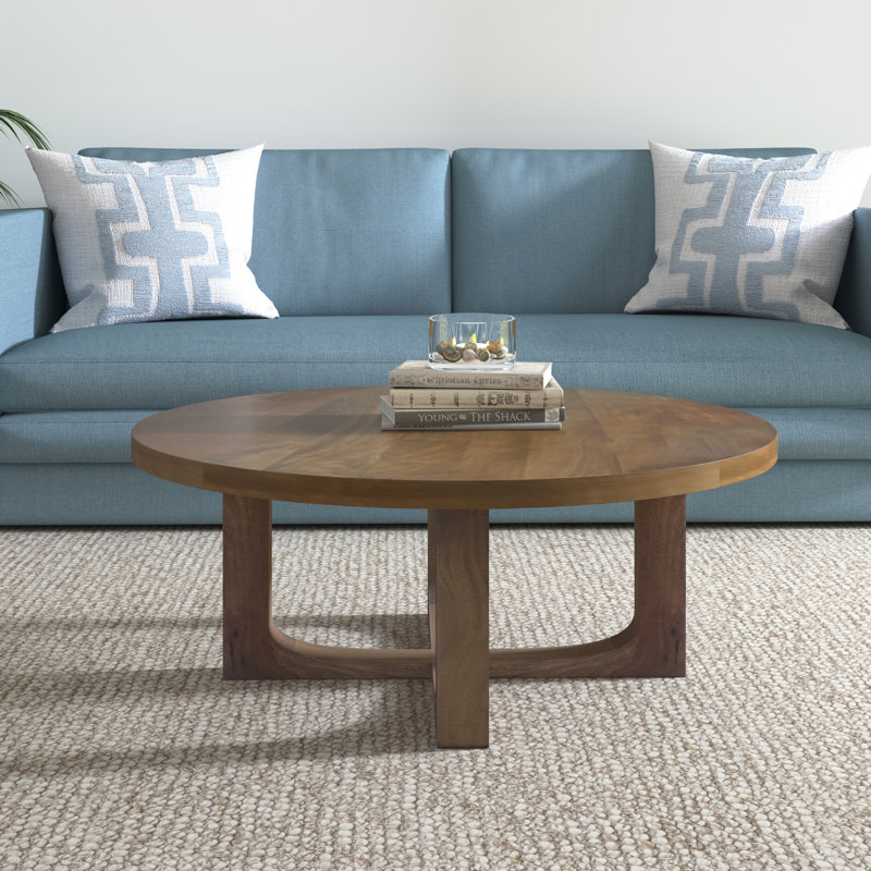 Loon Peak® Transitional Solid Wood Handmade Coffee Table | Wayfair