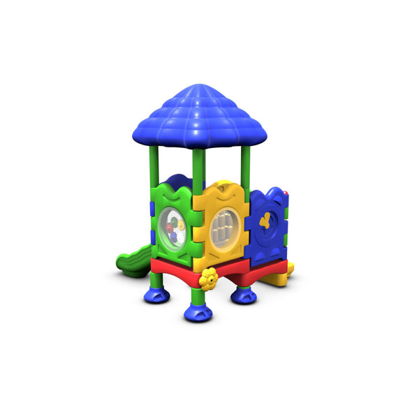 Ultra Play Discovery Center Ground Mount Plastic Playground - Wayfair ...