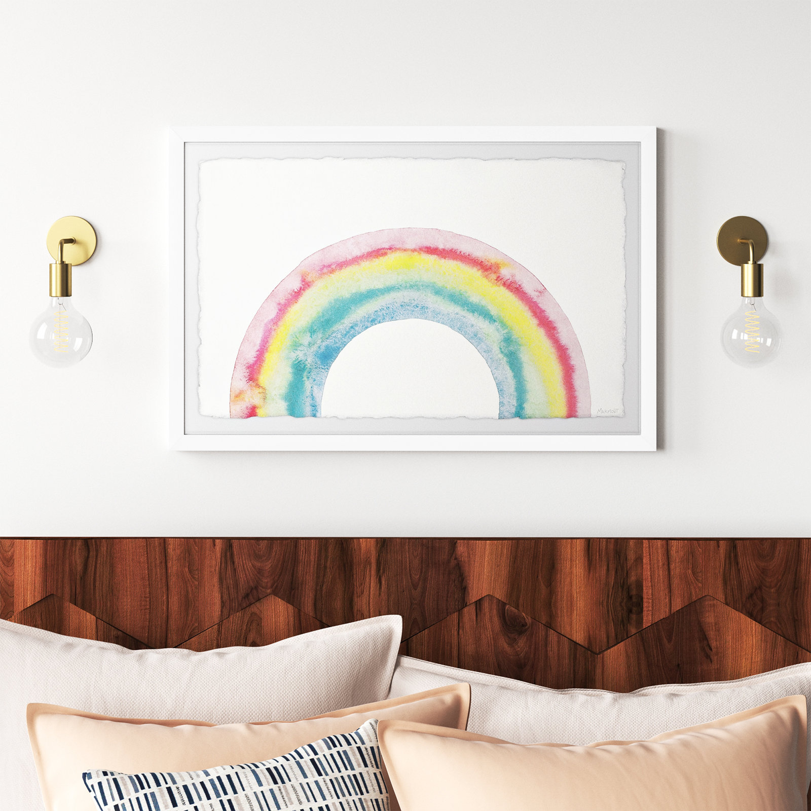 Viv + Rae™ Fleisher Rainbow Framed Print | Wayfair