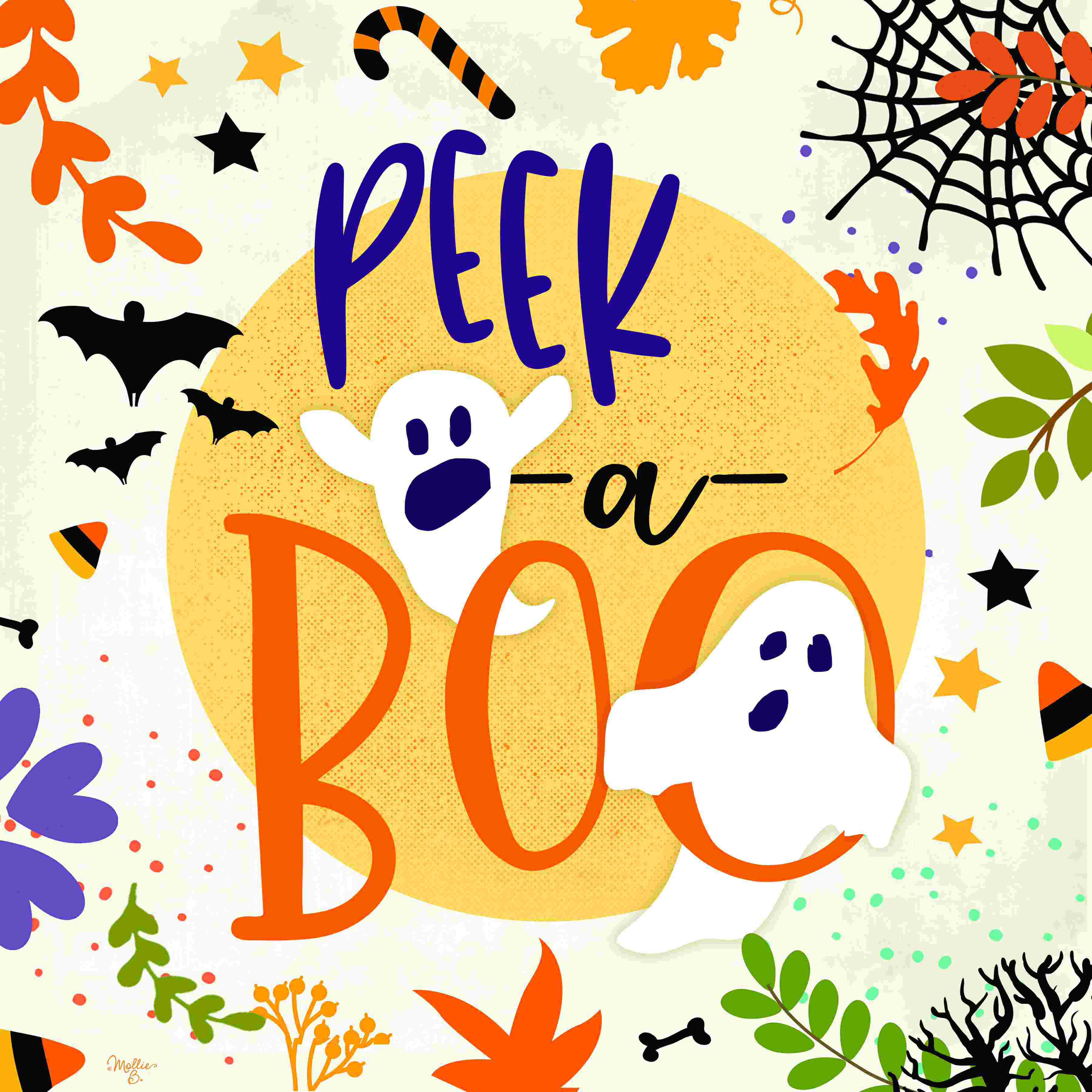 Winston Porter Peek A Boo On Canvas by Mollie B. Print | Wayfair