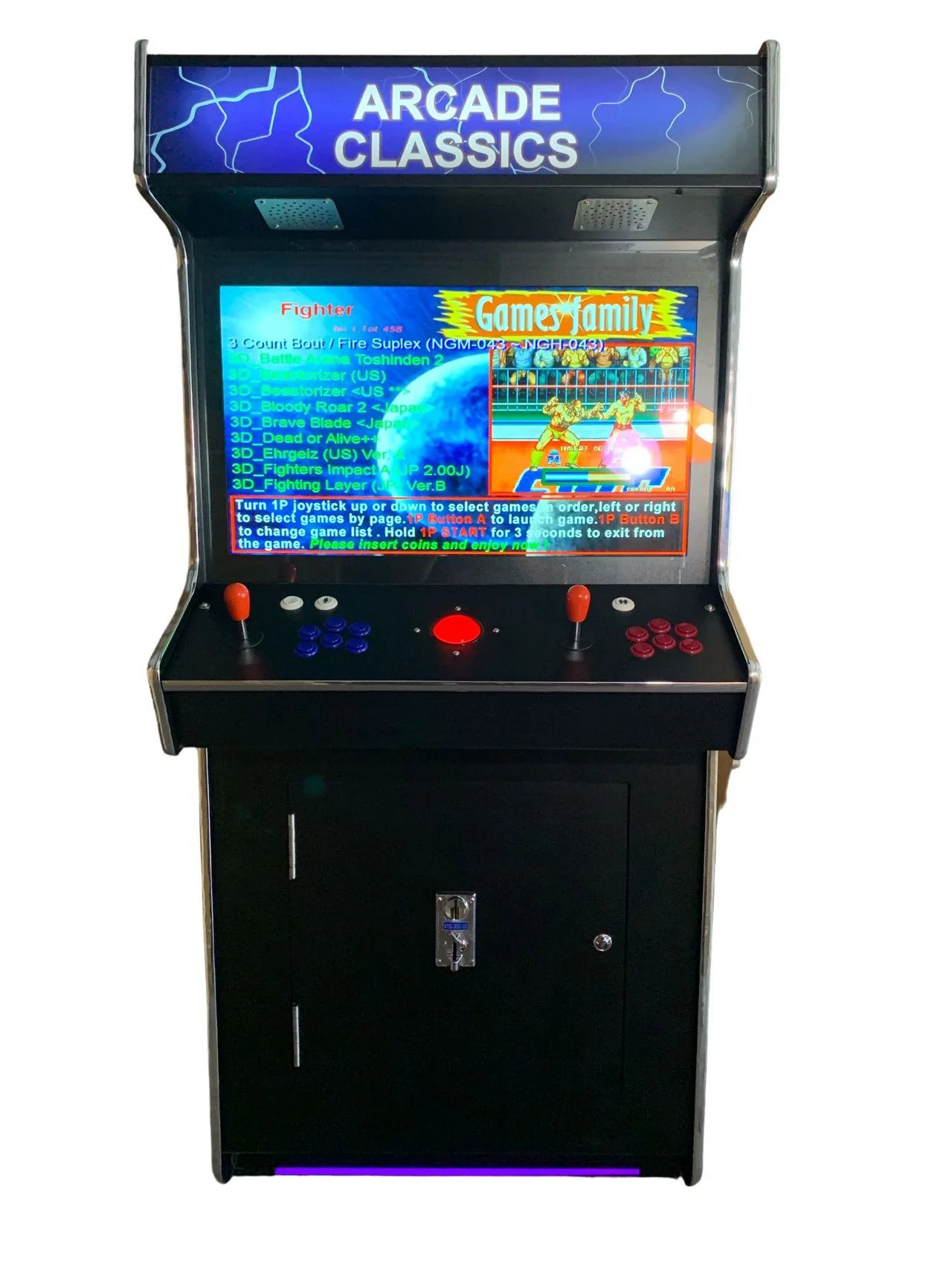 AB Video Arcades 2 Player with 4600 Games Included | Wayfair