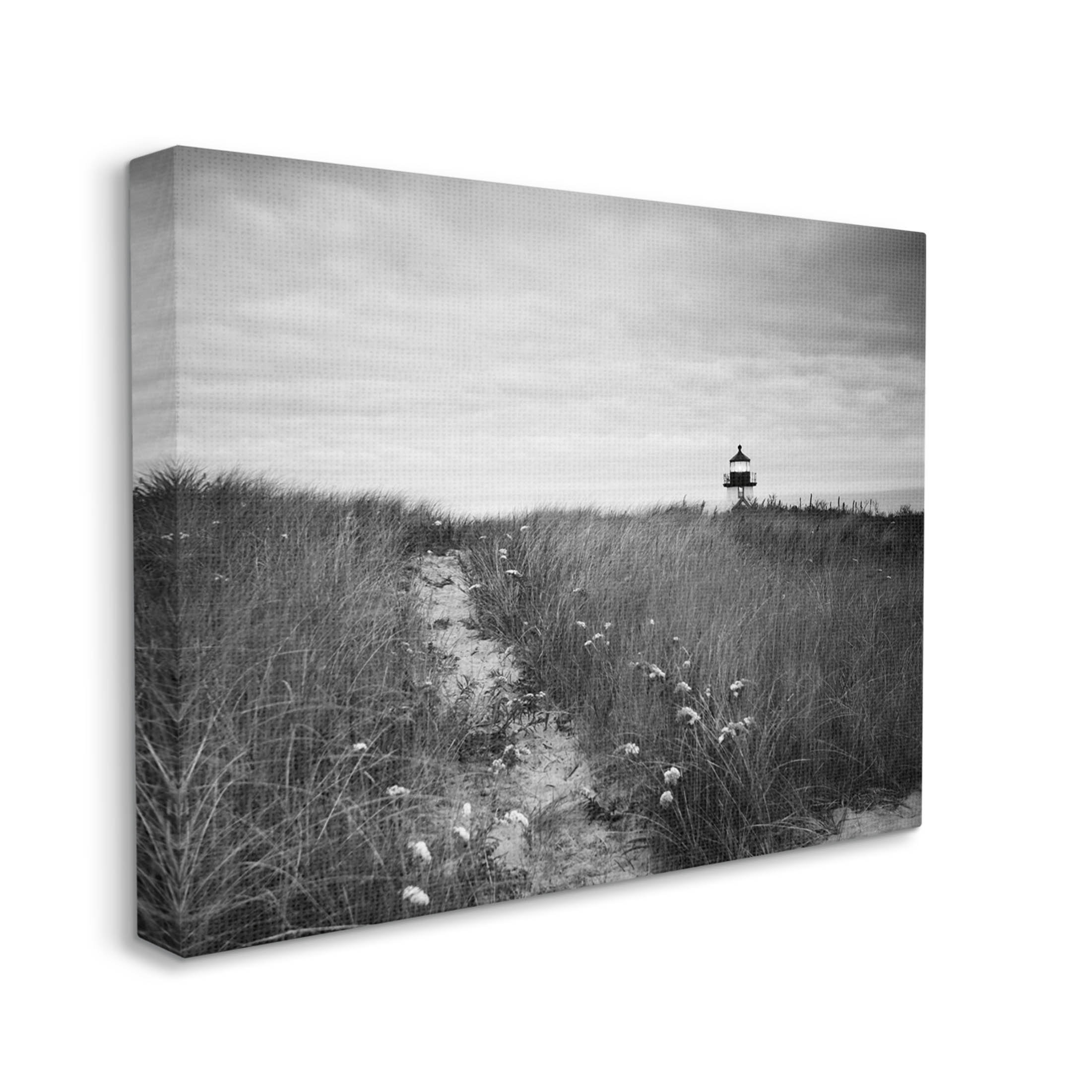 Latitude Run® Nantucket Light Distant Lighthouse by Aledanda - Wrapped ...