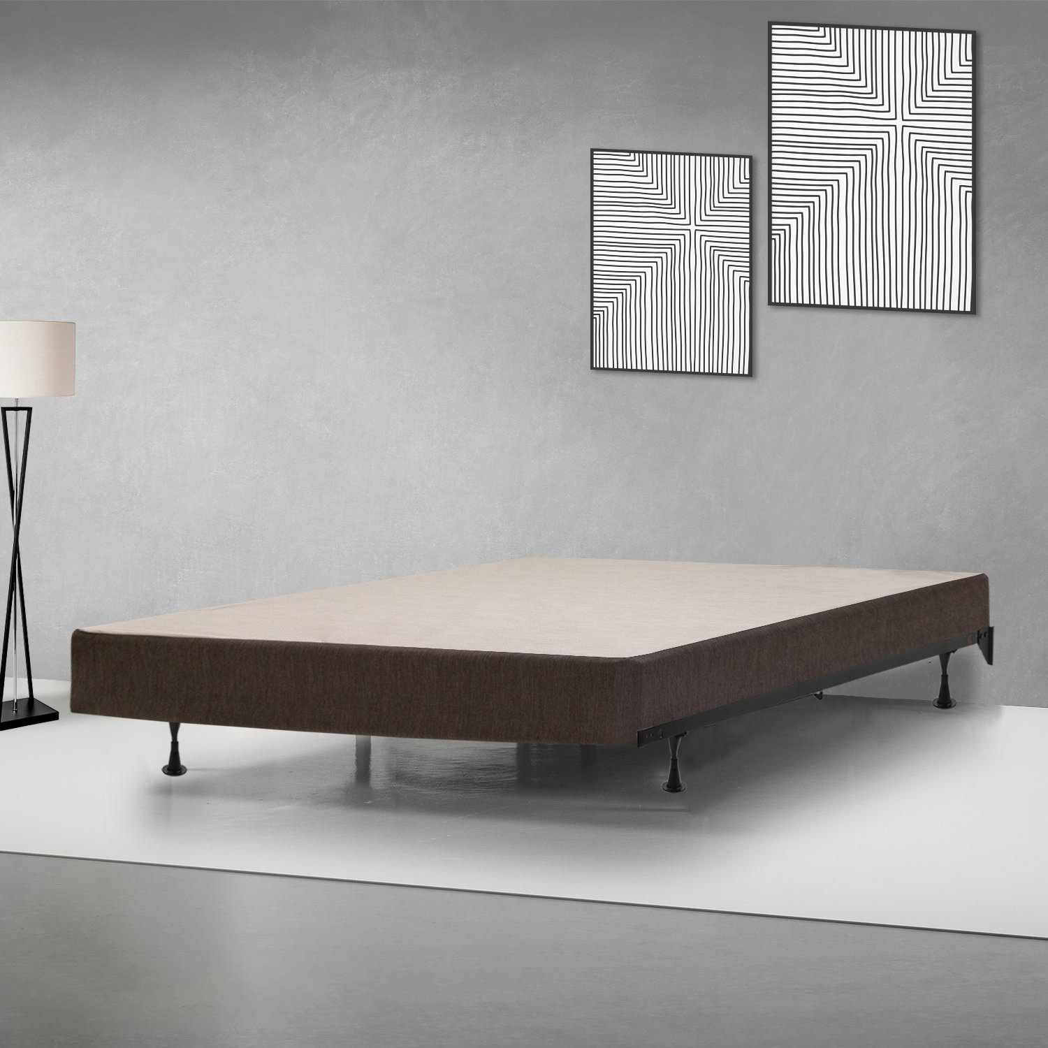 Alwyn Home Micky Wood Box Spring & Reviews - Wayfair Canada