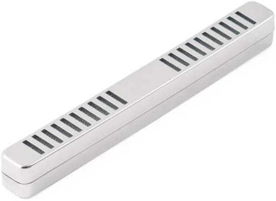 Quality Importers Small Rectangle Cigar Humidor Humidifier (Silver ...