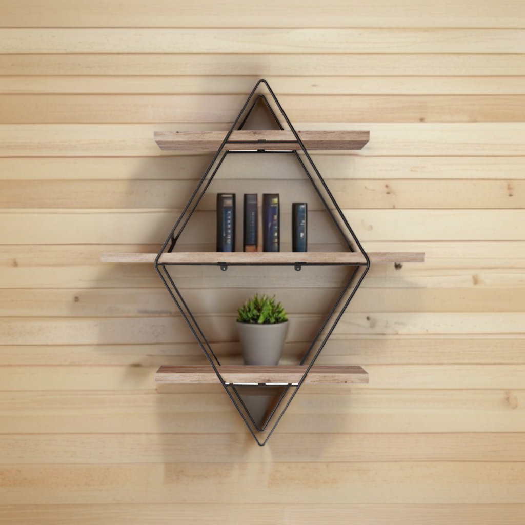 17 Stories Wakeisha 3 Piece Tiered Shelf | Wayfair