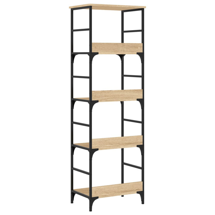 17 Stories Nevah 153cm H x 50cm W Bookcase | Wayfair.co.uk