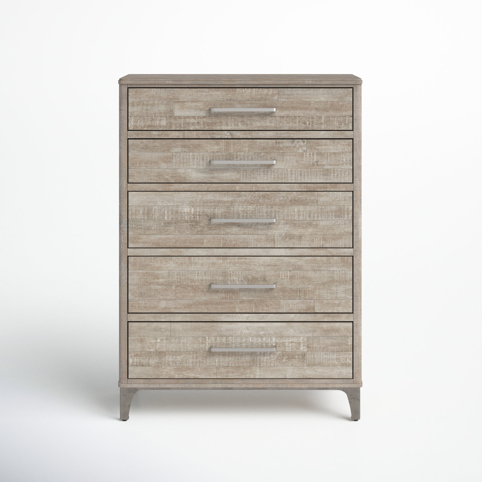 Birch Lane™ Mauve 5 Drawer 40'' W Solid Wood Chest | Wayfair