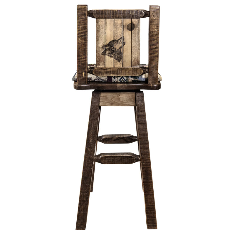 Loon Peak® Homestead Collection 24" Bar Stool | Wayfair