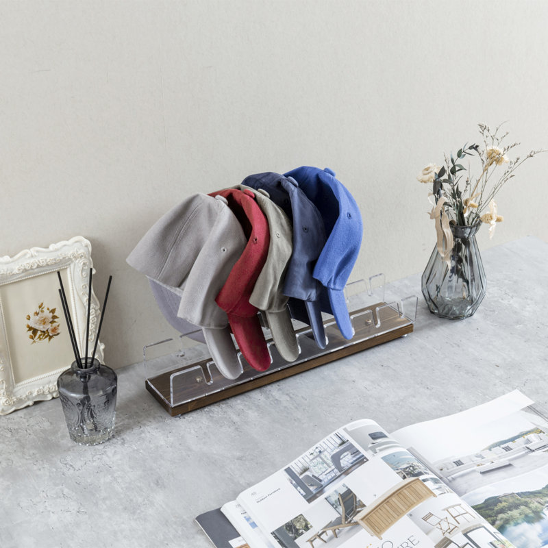 Rebrilliant Acrylic Baseball Cap Hat Display Holder Organizer | Wayfair