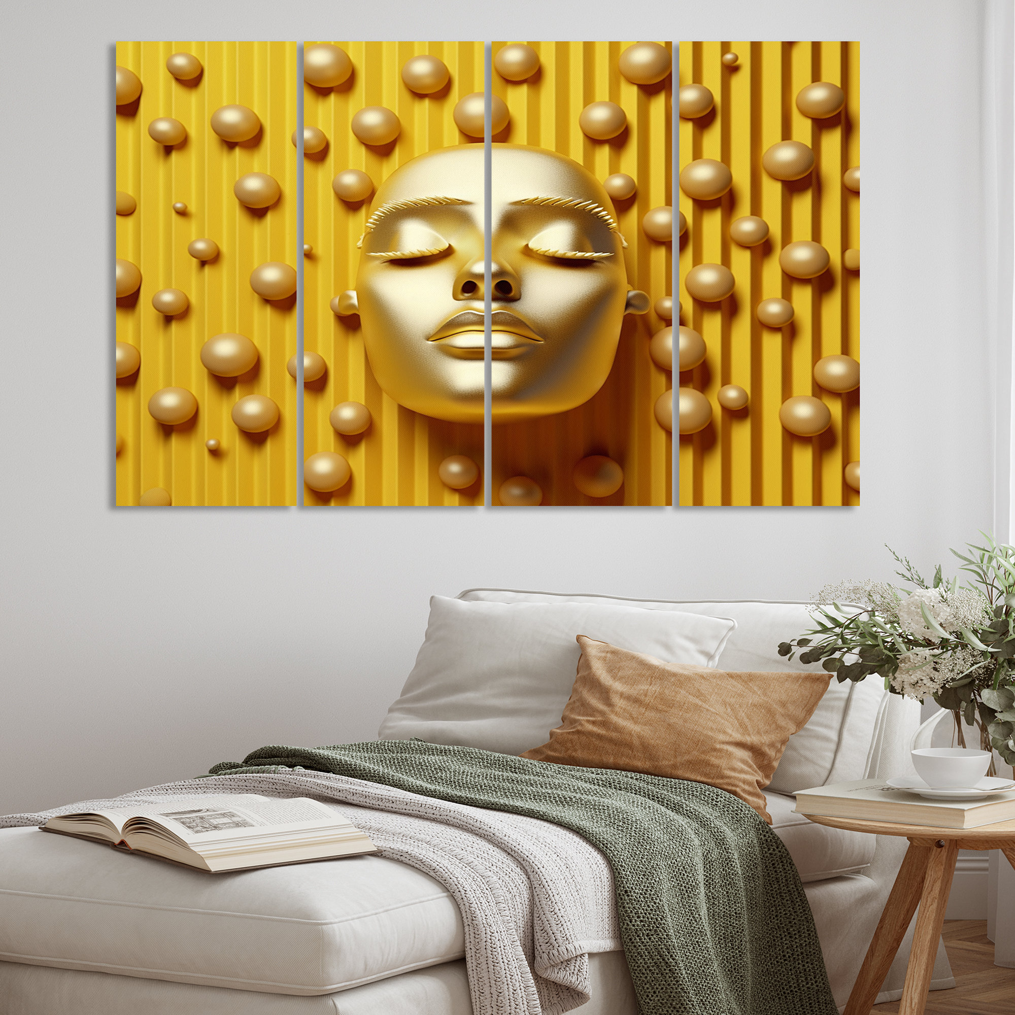Mercer41 Taliesha - Woman Sci-Fi Canvas Print - 4 Panels - Wayfair Canada