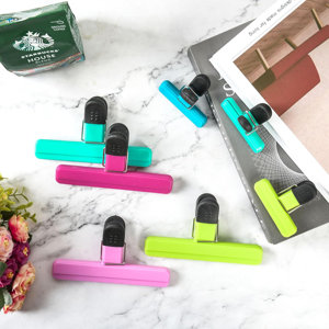 Rebrilliant Chip Bag Clips, 10 Pack Food Bag Clips, Large Bag Clips For ...