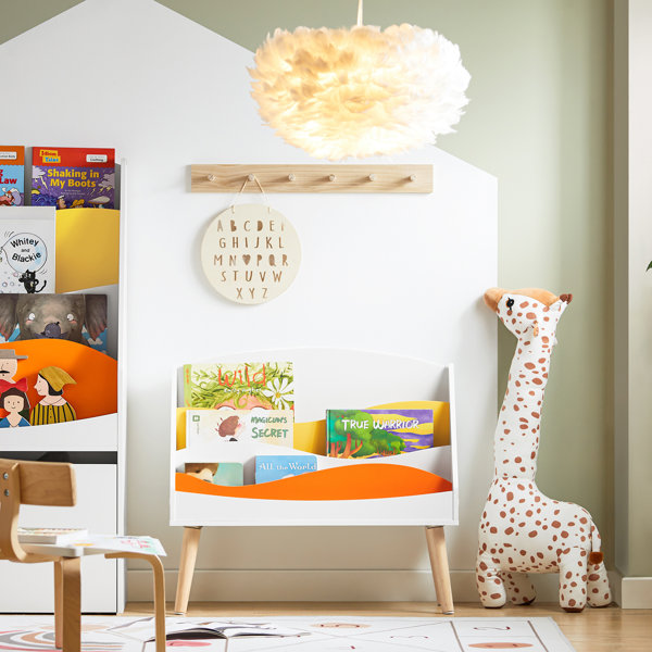 Isabelle & Max Haris 64cm H X 70cm W Kids Book Display | Wayfair.co.uk