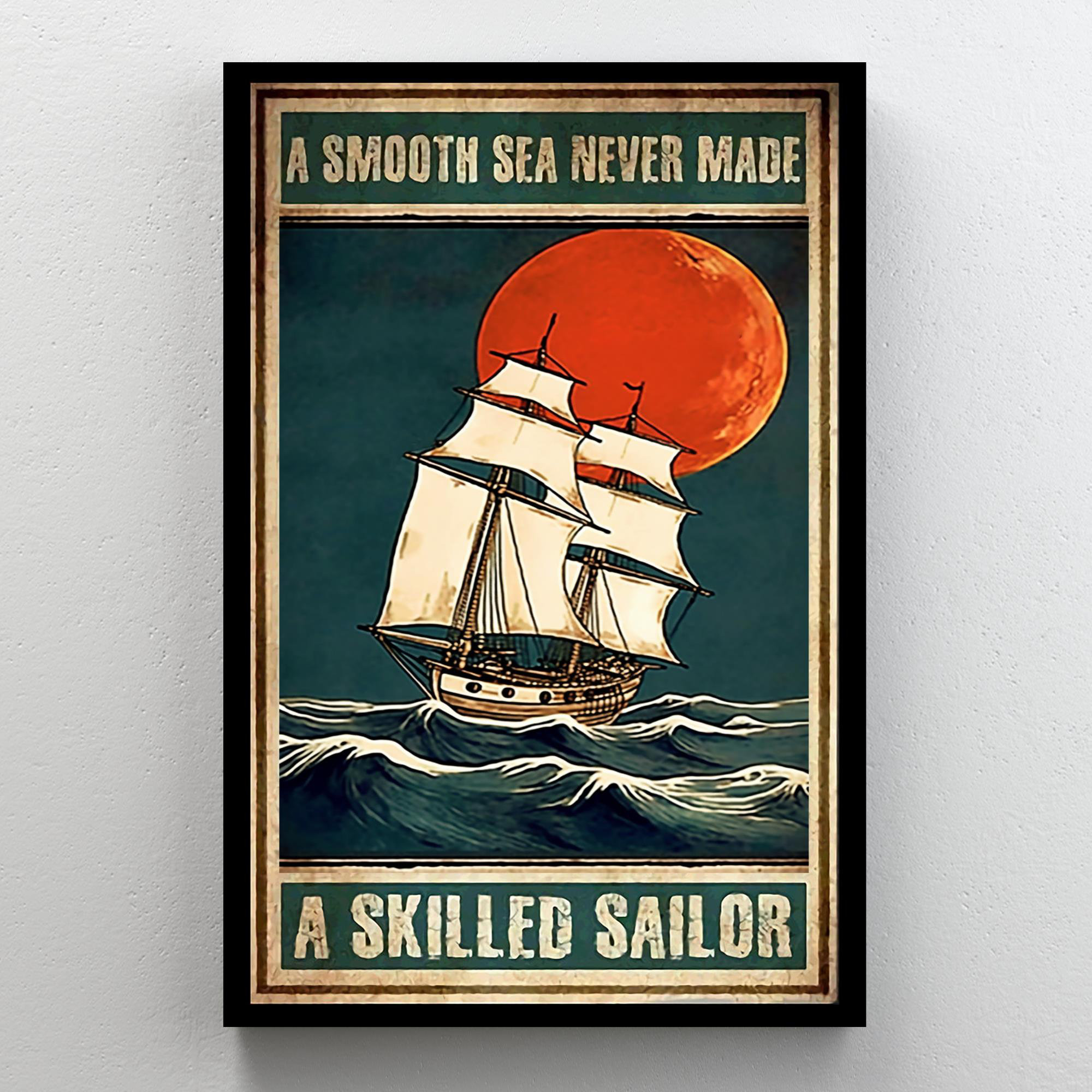 Trinx A Skiller Sailor - 1 Piece Rectangle Graphic Art P A Skiller ...