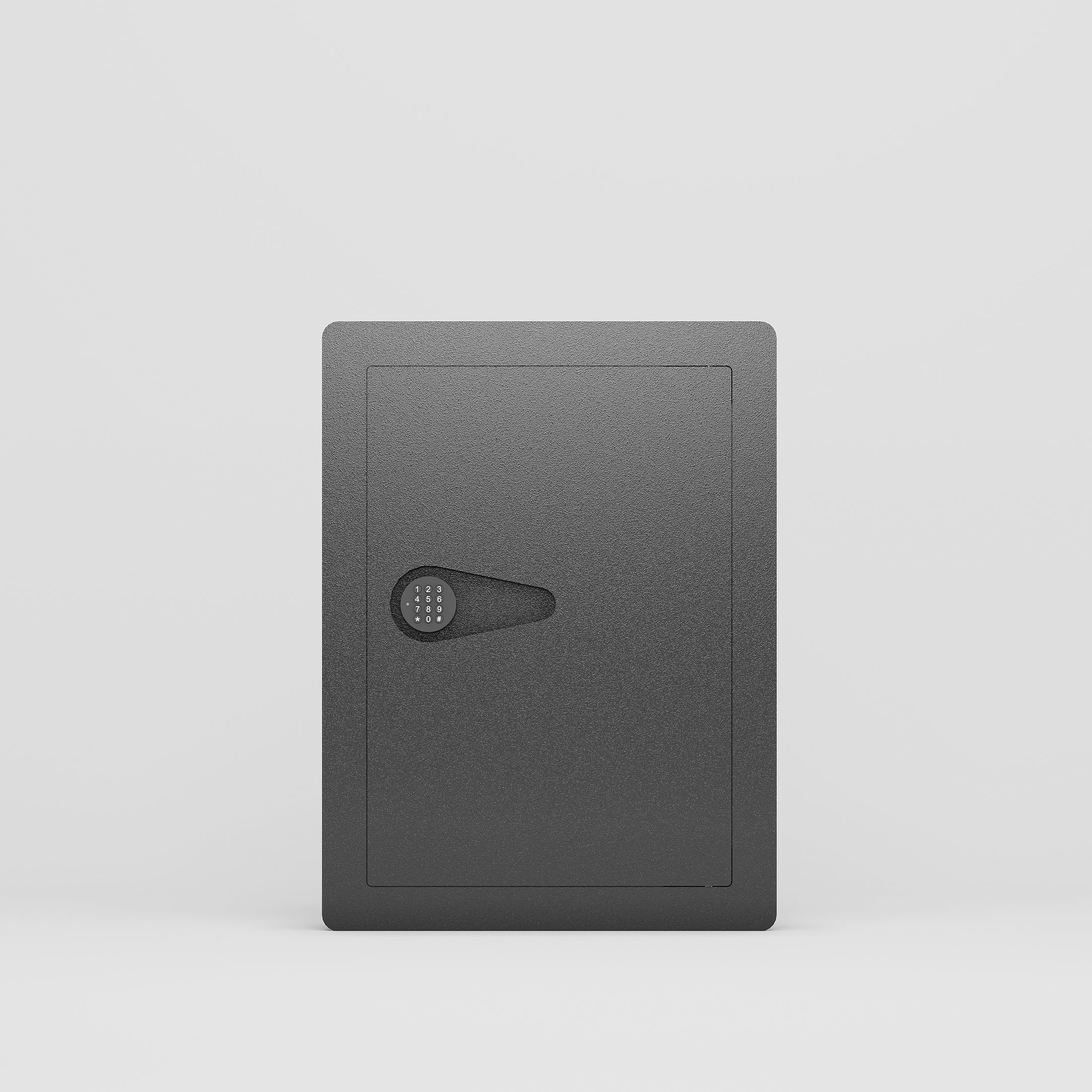 dingdangxiang In-Wall Digital Keypad Hidden Safe with Removable Shelves ...