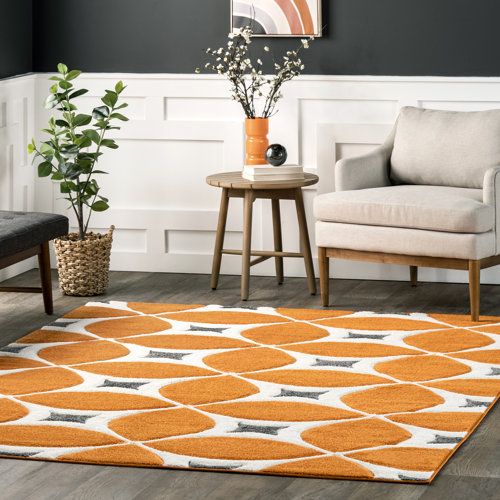 4' x 6' Orange Area Rugs You'll Love | Wayfair