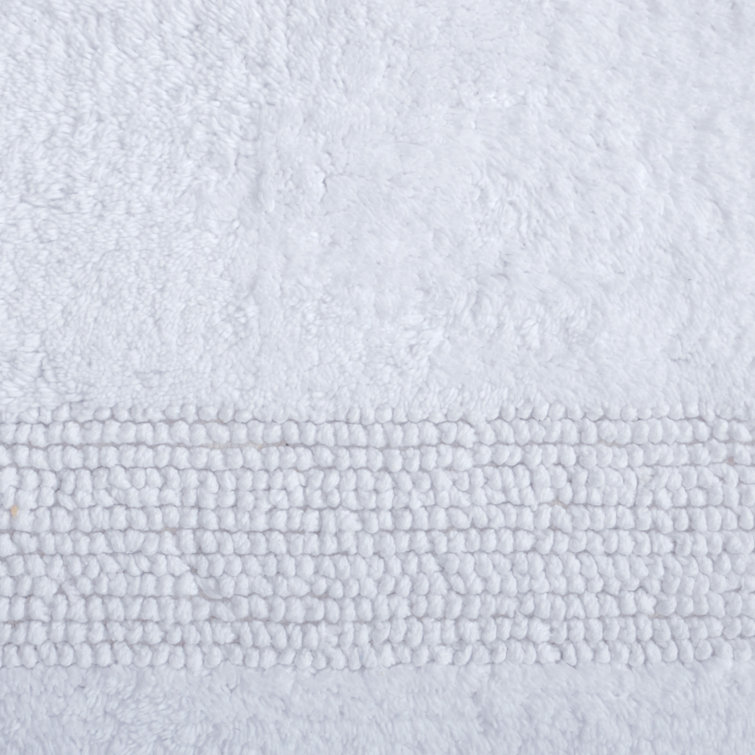 Latitude Run® Cotton Reversible Bath Rug & Reviews | Wayfair