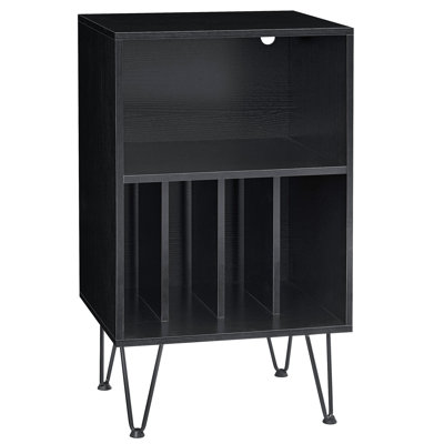 George Oliver Audio Rack with LED Lights & Reviews | Wayfair