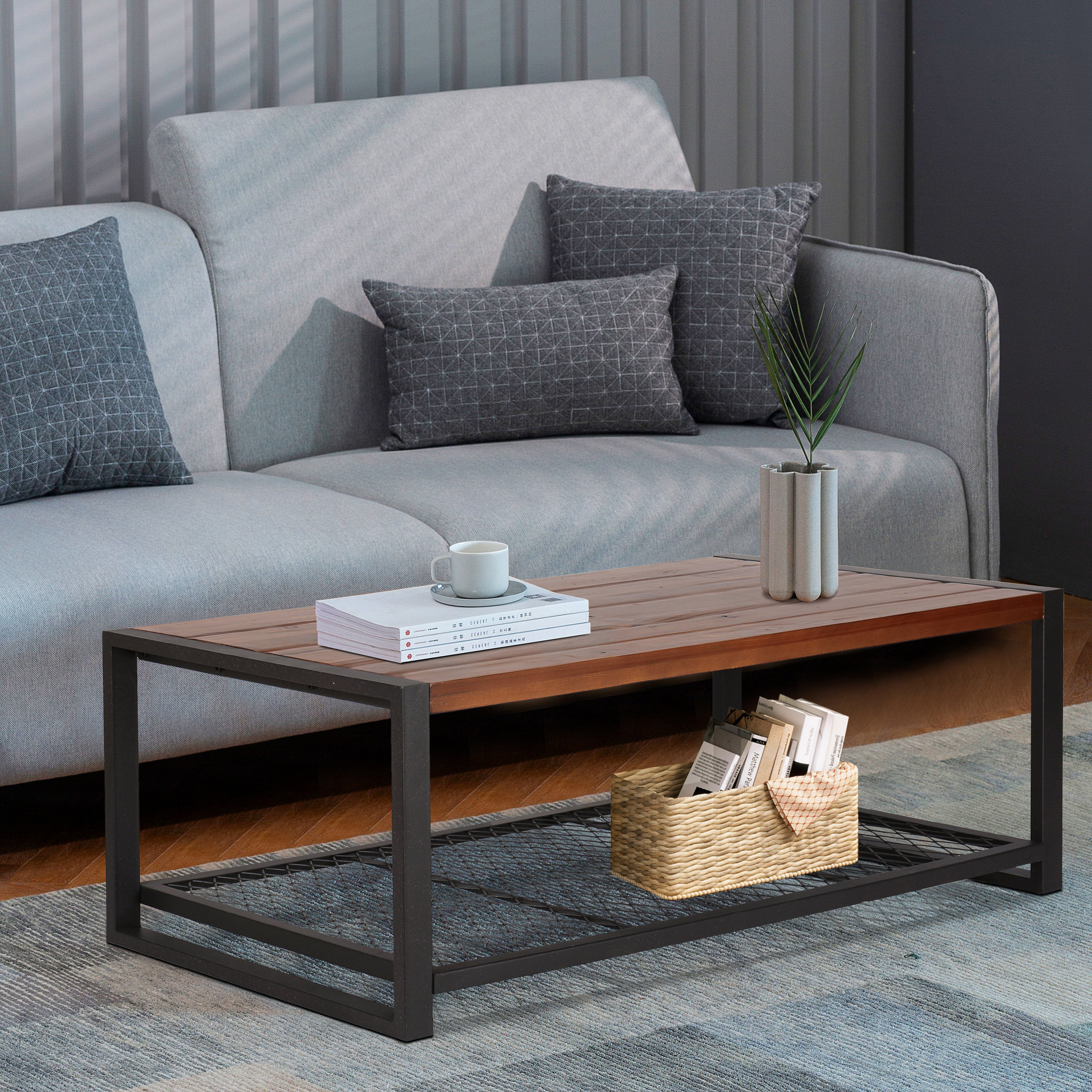 Latitude Run® Console Coffee Table - Wayfair Canada