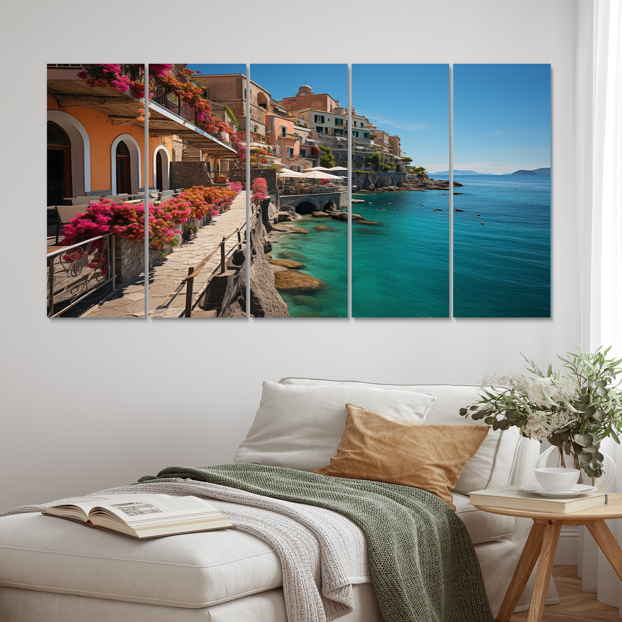 Latitude Run® Italy Mediterranean Charms - Landscapes Wall Art Living ...