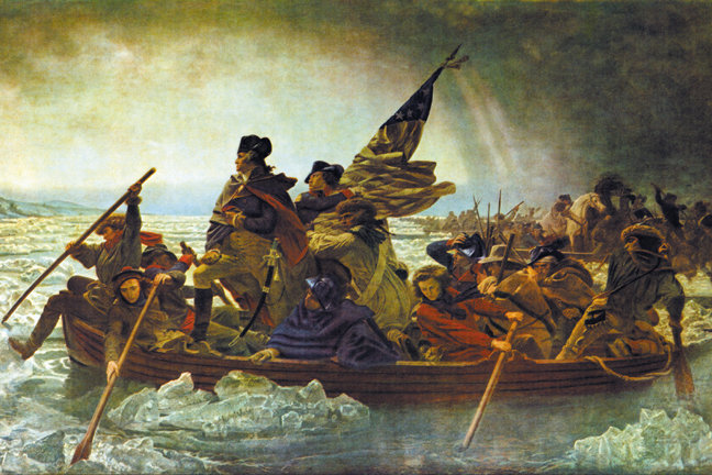 Buyenlarge 'Washington Crossing the Delaware' by Emanuel Leutze ...