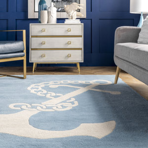 Longshore Tides Mather Hand Tufted Wool Rug & Reviews | Wayfair