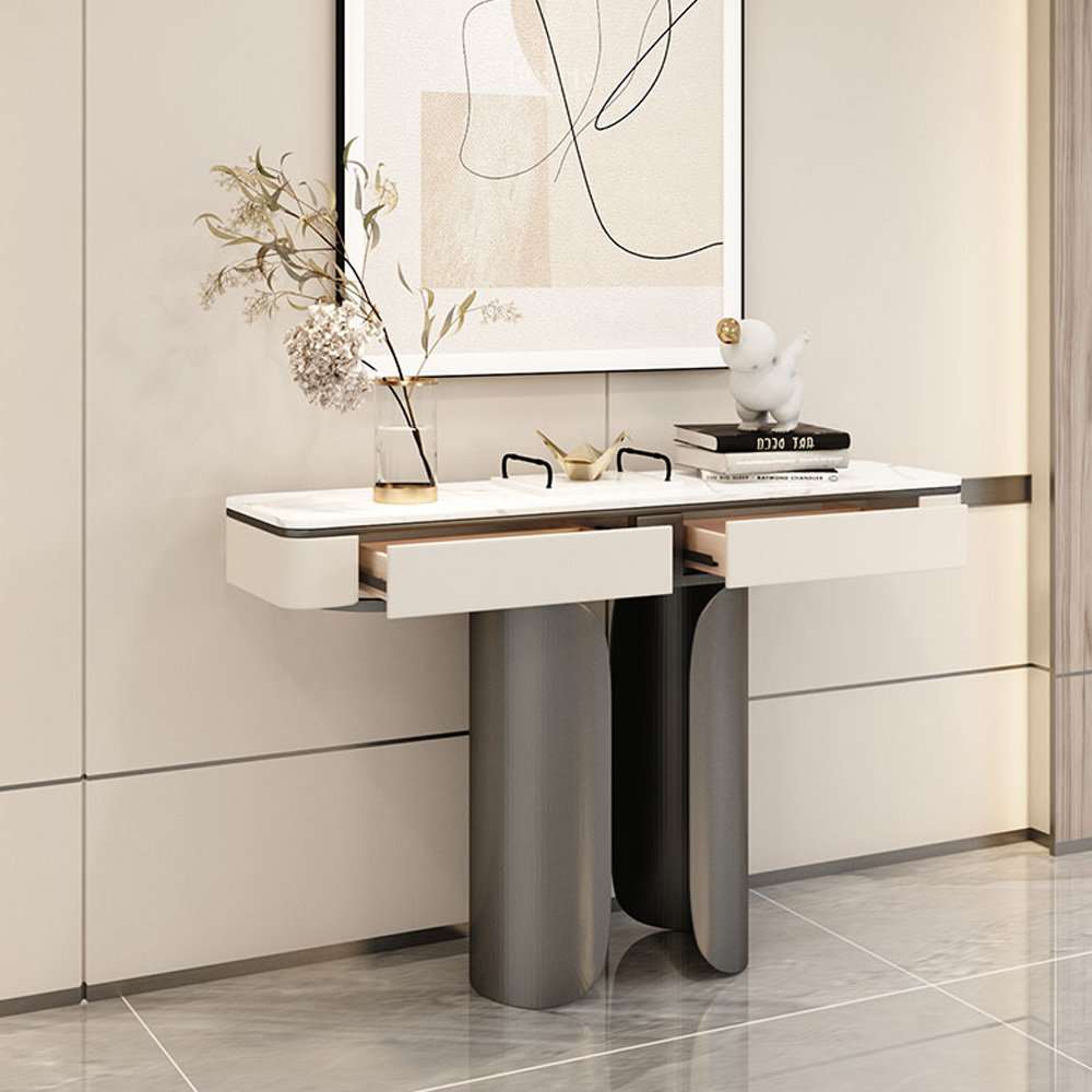 Orren Ellis Italian Luxury Style Entryway Table | Wayfair