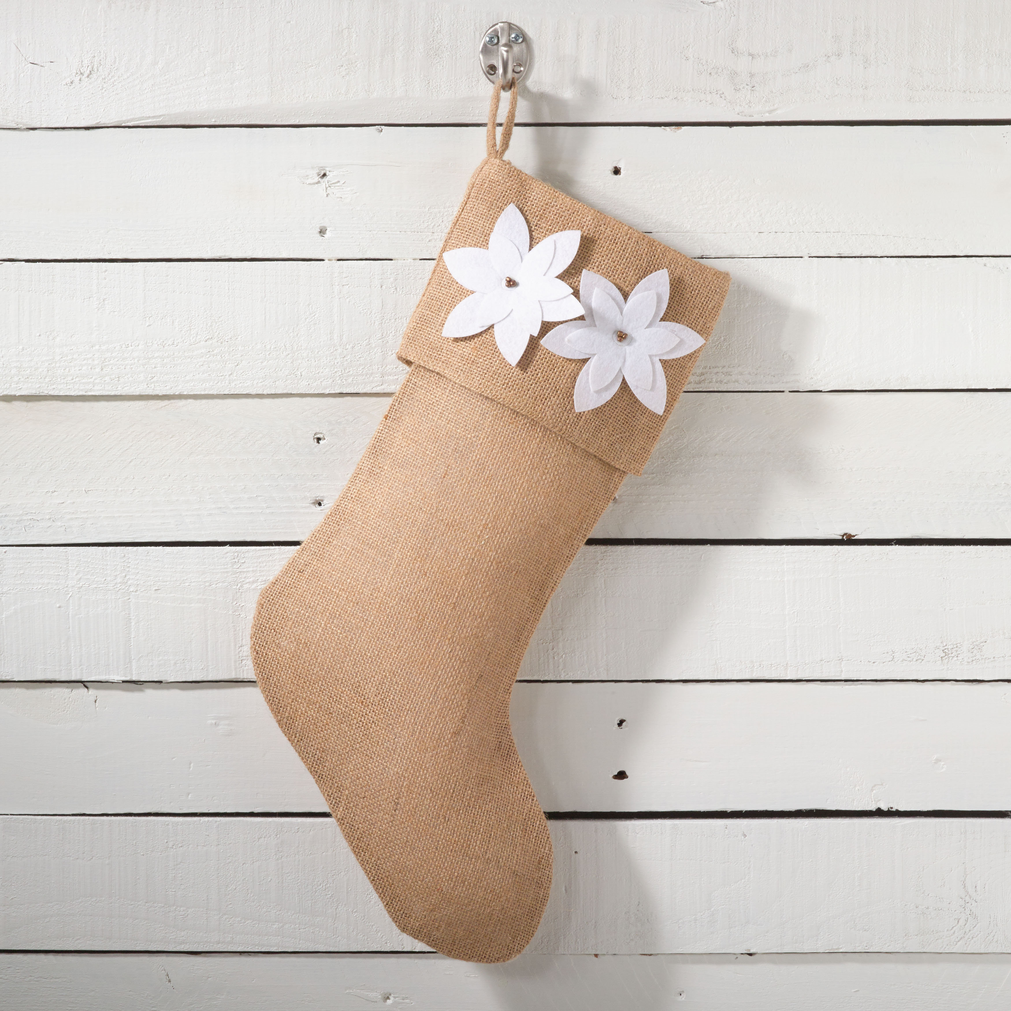 The Holiday Aisle® Poinsettia Design Christmas Stocking & Reviews | Wayfair