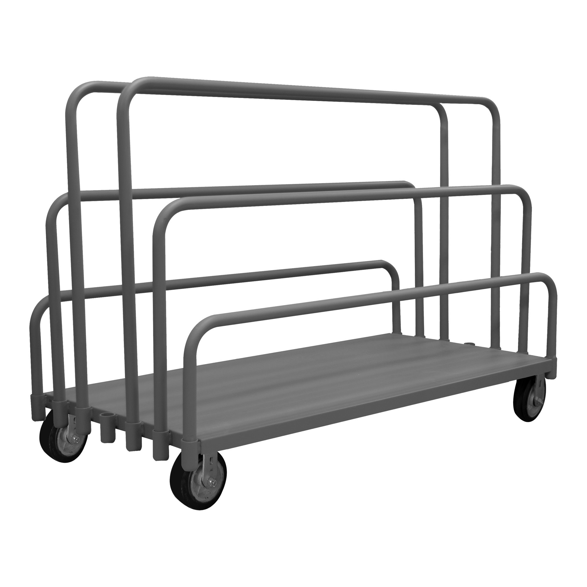 Durham Manufacturing 2000 lb. Capacity Adjustable Panel Platform Dolly ...